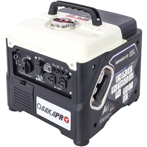 Best 1000W Gas Generator Quiet Model for Portable Home and Camping Use ...