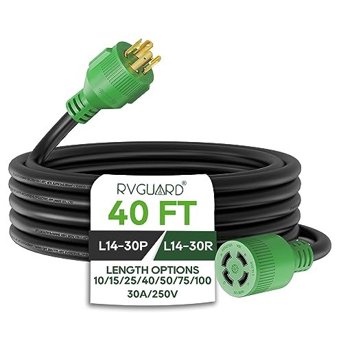 Best Generator Power Cable 40 Feet for Heavy-Duty Reliable Performance ...