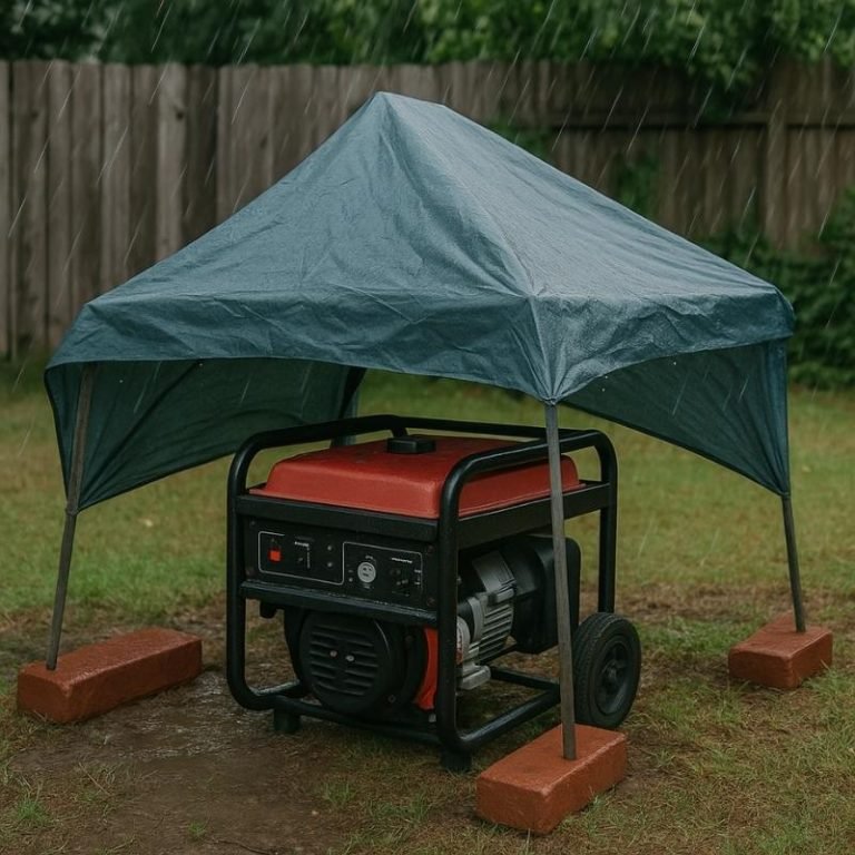 How to Protect a Generator from Rain: Essential Tips - BackupWatt